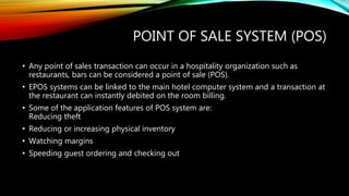 Hospitality information system | PPTX