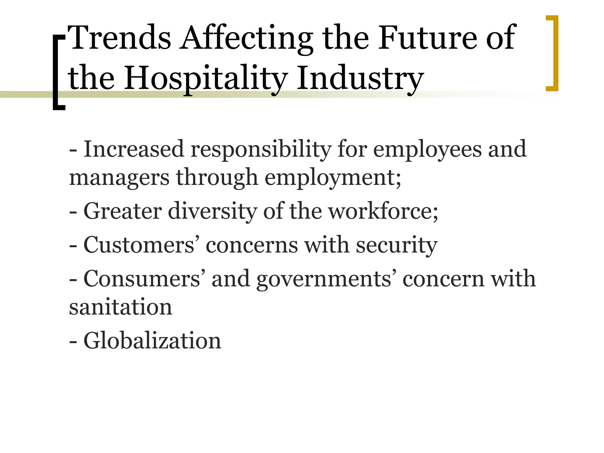 HOSPITALITY MANAGEMENT.pptx for hospitality | PPT