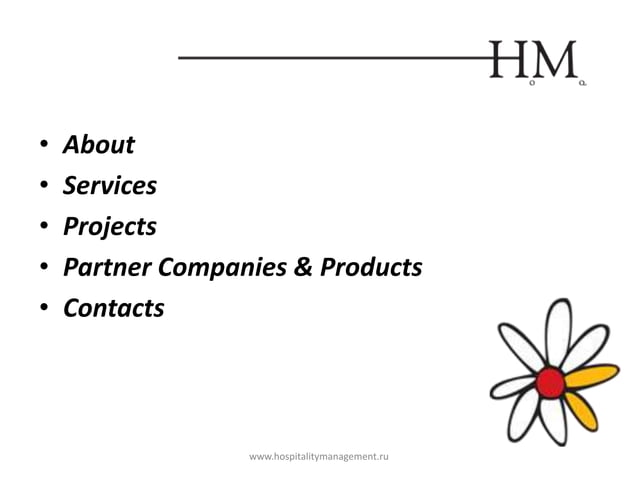 Hospitality Management - A Brief Overview | PPT