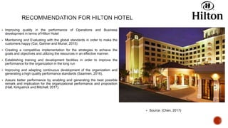 Hospitality Management Studies on Hilton | PPTX