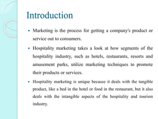 Hospitality marketing | PPTX