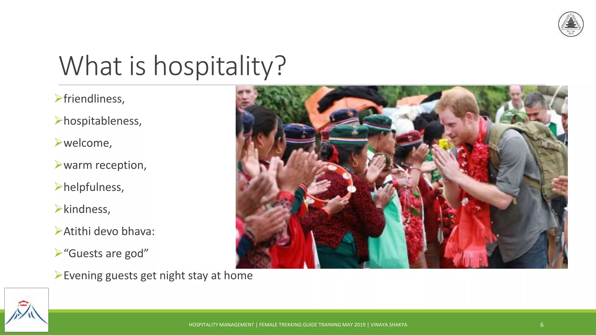 Hospitality of Nepal & Hospitality Management | PPTX