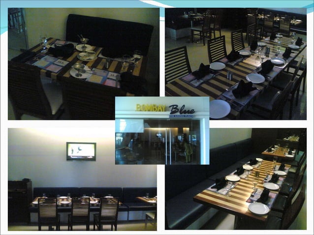 Hospitality - 3 different outlets | PPT