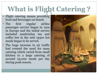Hospitality flight kitchen | PPT