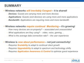 Hospitality’s Wi-Fi Roadmap | PPTX | Internet of Things | Internet