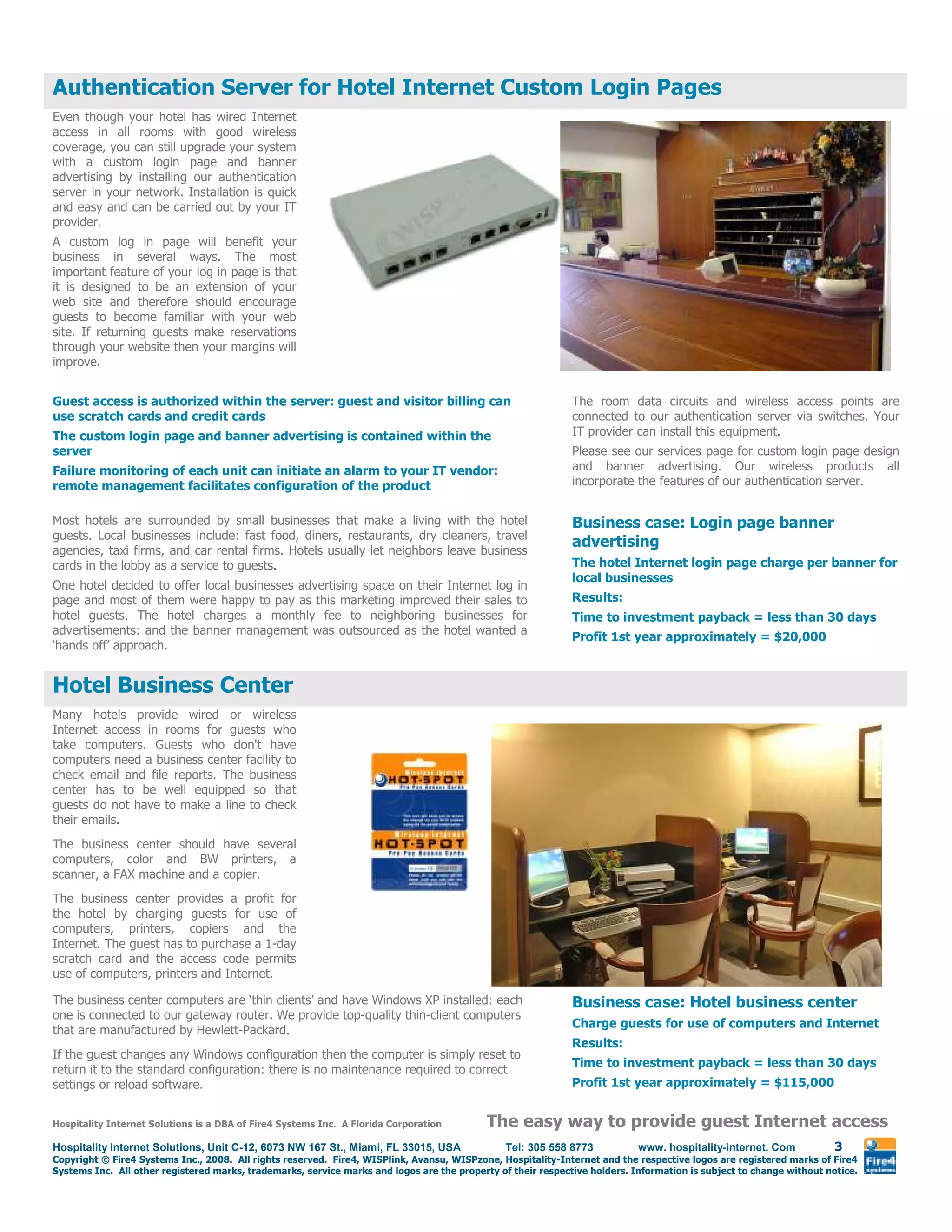 WiFi for the Hospitality Industry | PDF