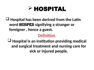 Hospitalization-1.pptx process of hospitalization | PPT