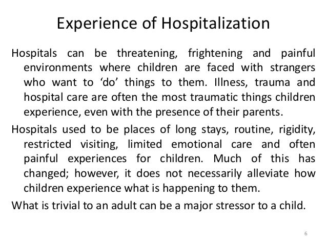 Hospitalization Meaning