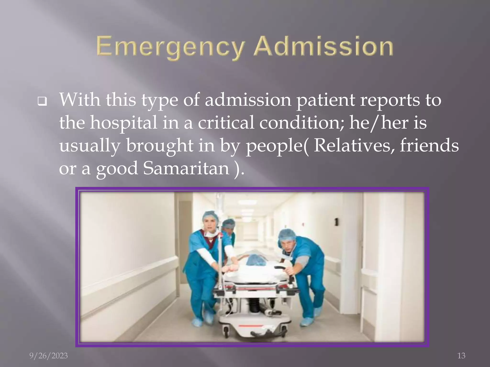 Hospitalization | PPTX