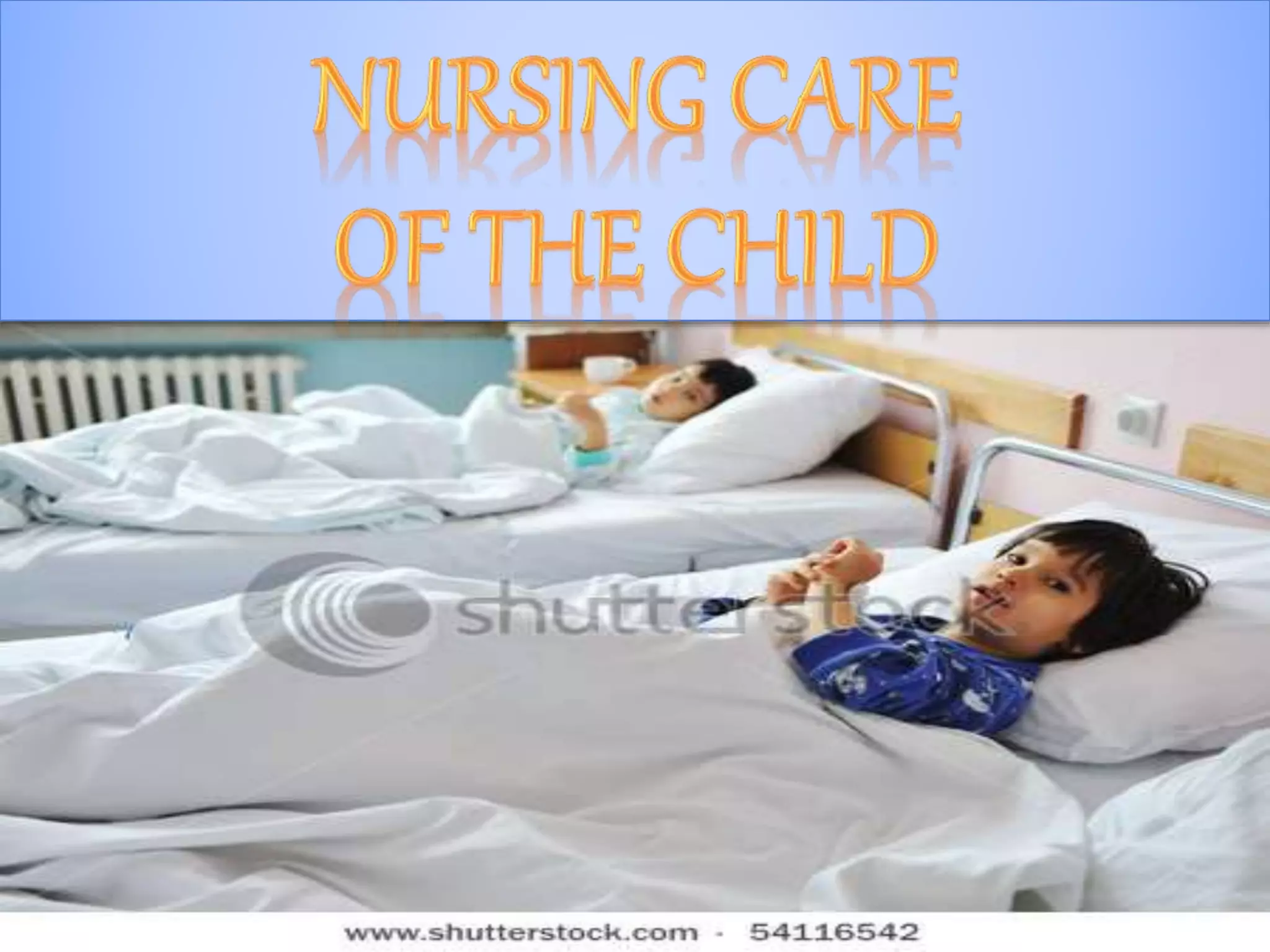 HOSPITALIZATION: Effect on children and their parents | PPTX