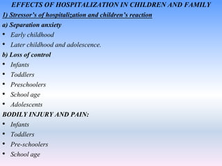 Hospitalized child | PPTX