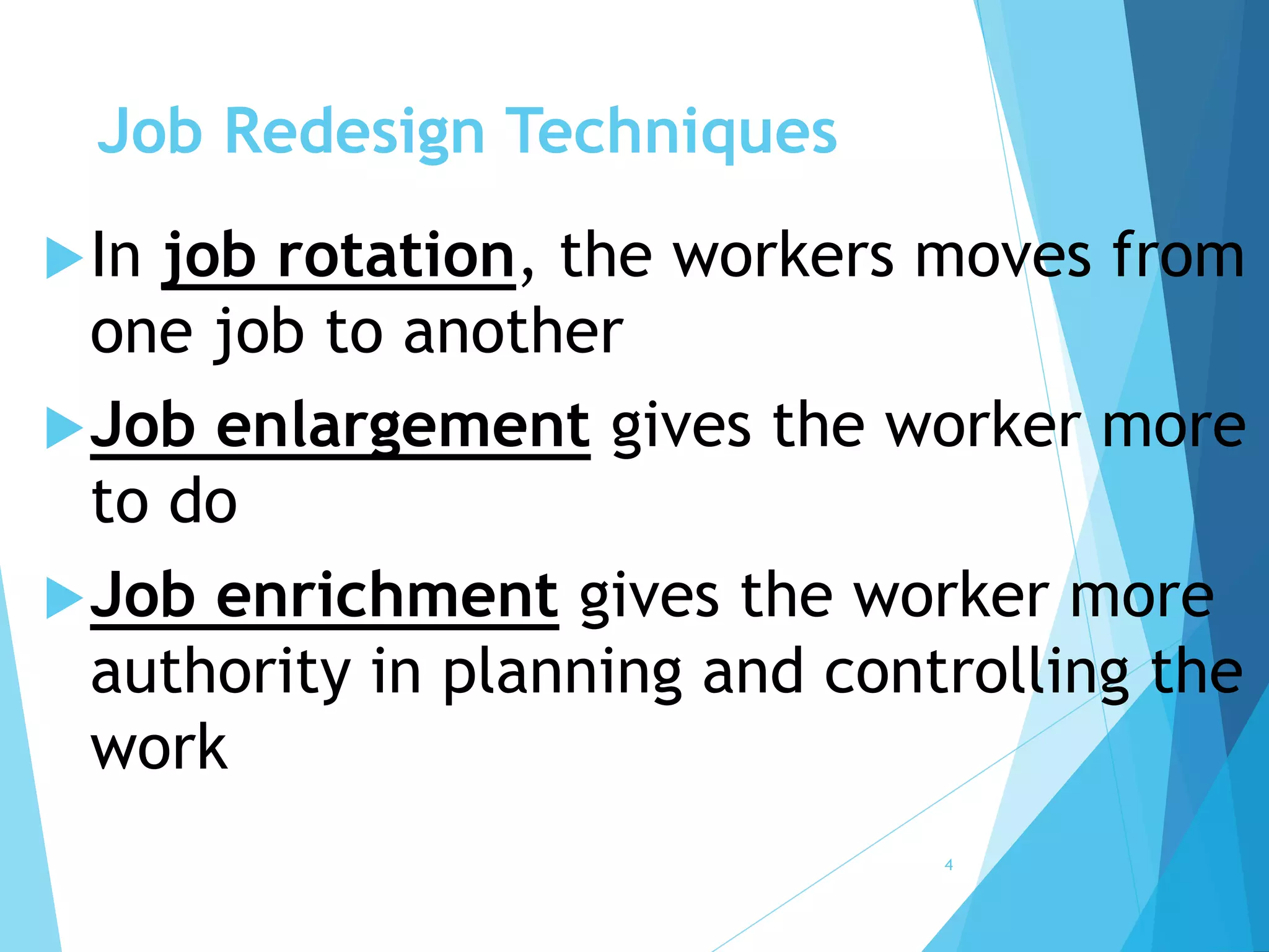 Hospital &job redesign | PPTX