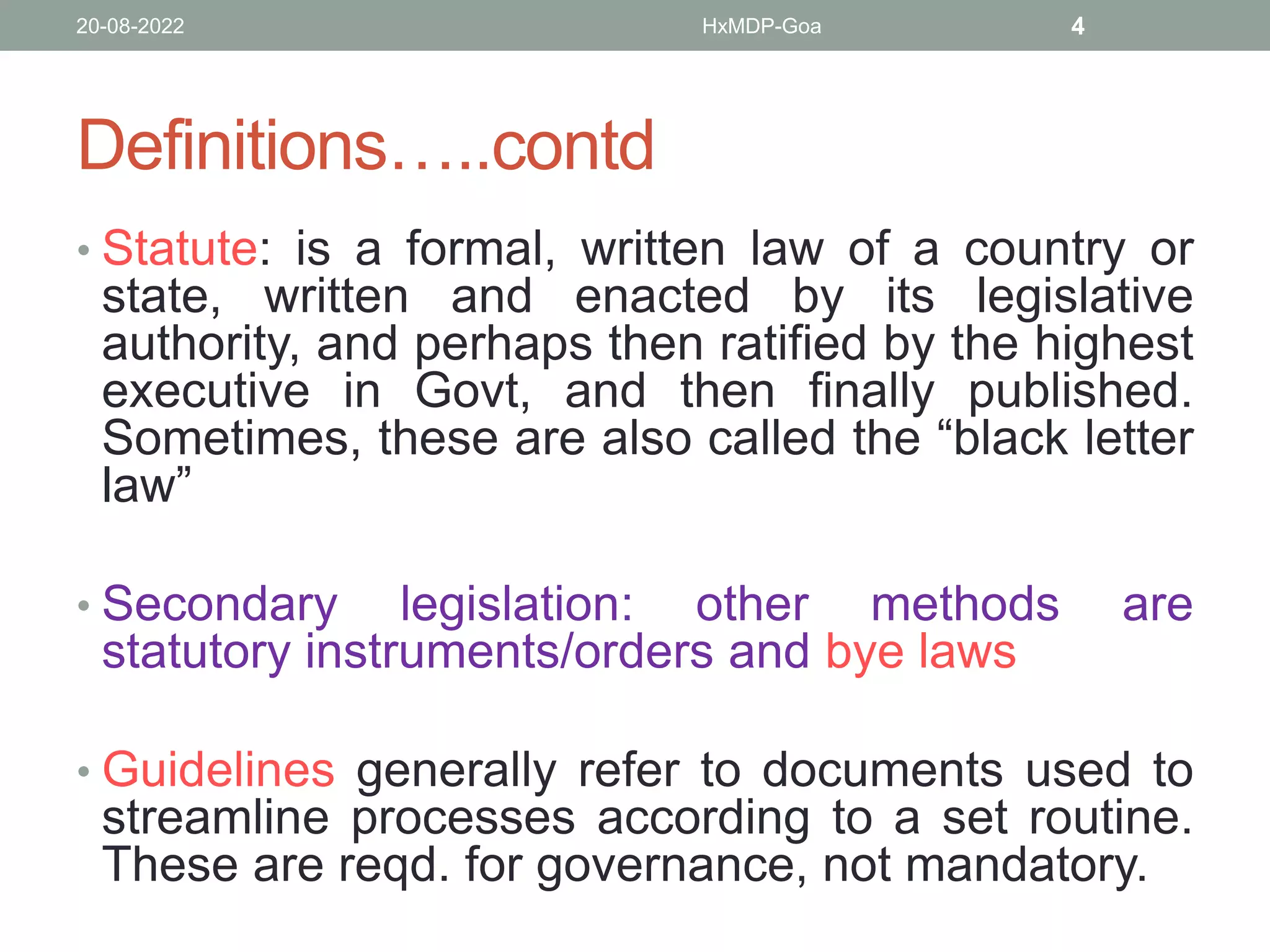 hospital Laws basics.pptx