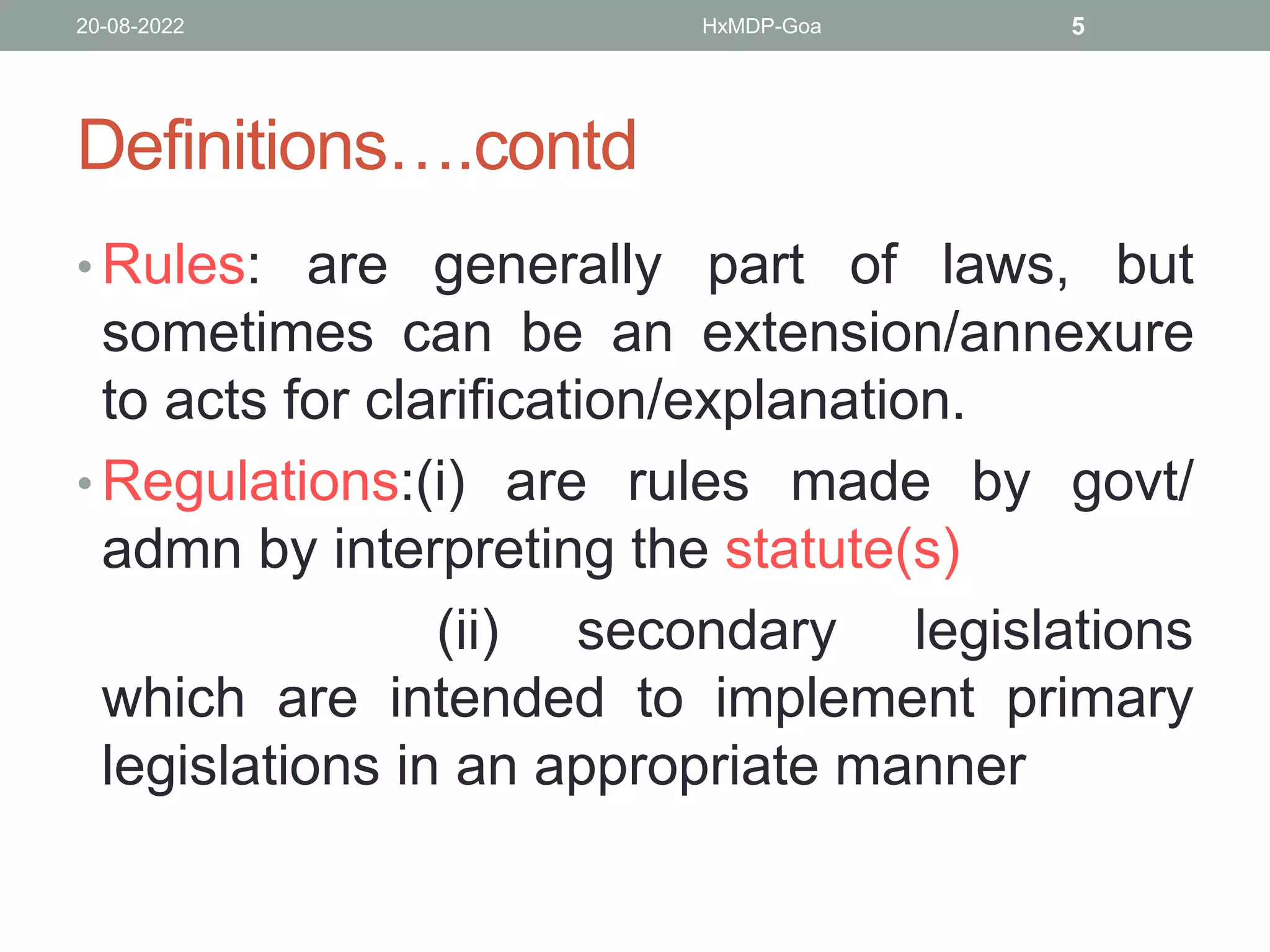 hospital Laws basics.pptx