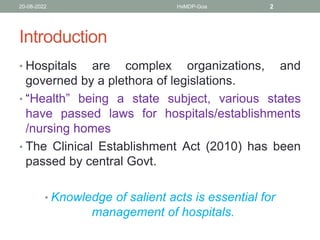 hospital Laws basics.pptx