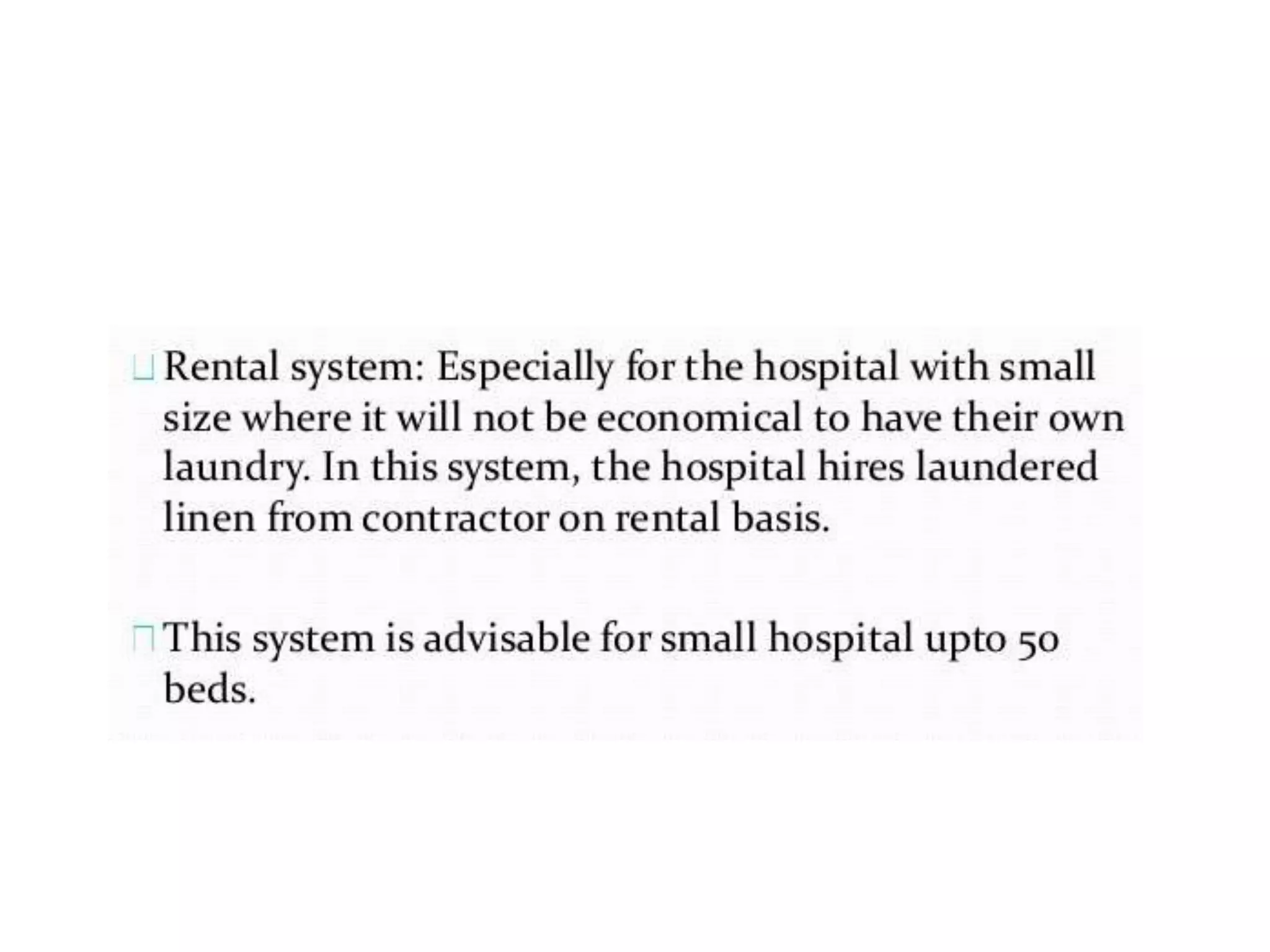 Hospital Linen and Laundry Services | PPTX