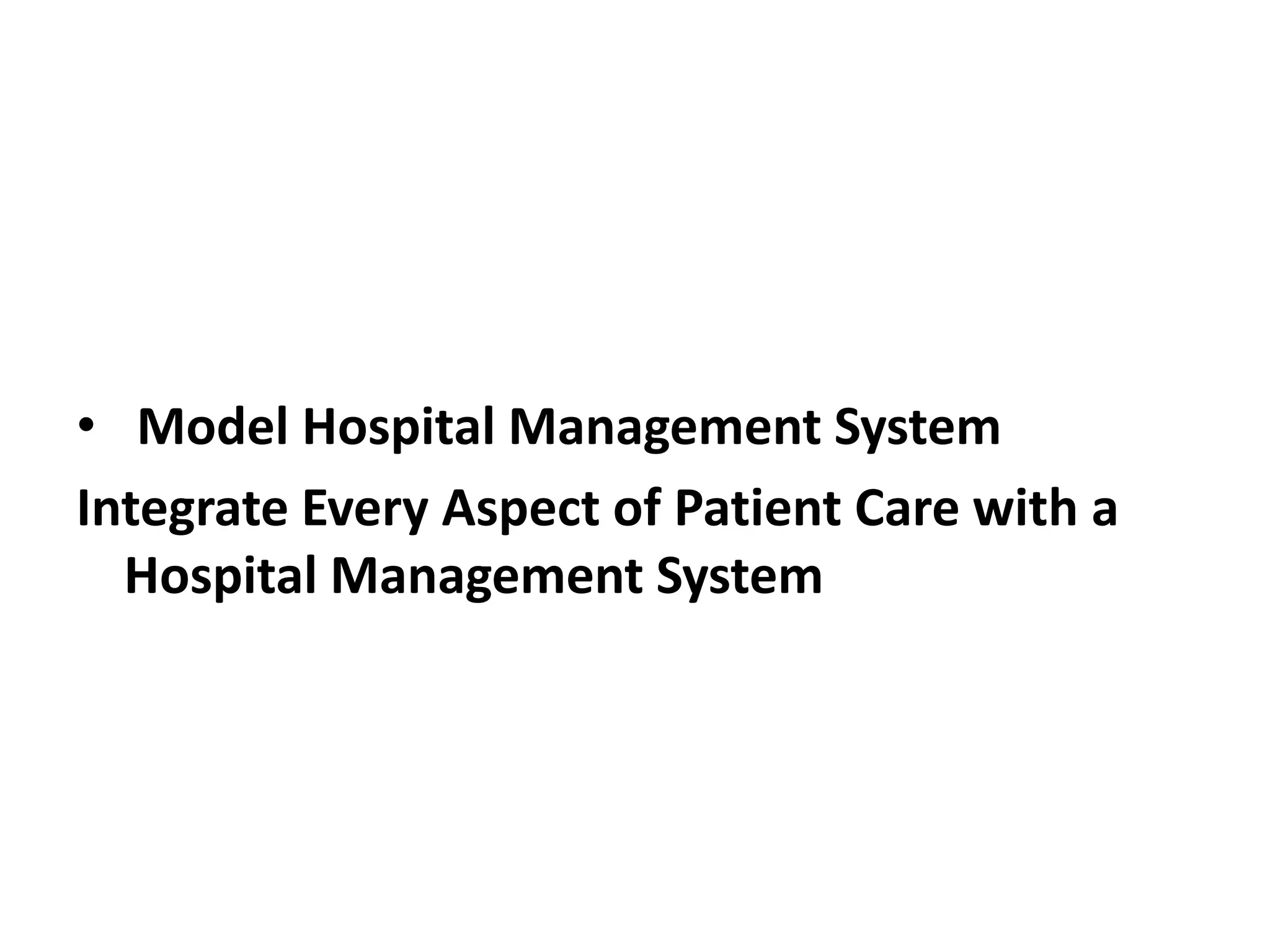Hospital Management System | PPTX