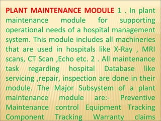 Hospital management | PPT
