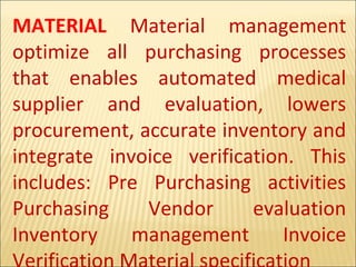 Hospital management | PPT
