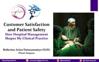 Customer Satisfaction vs Patient Safety | PDF