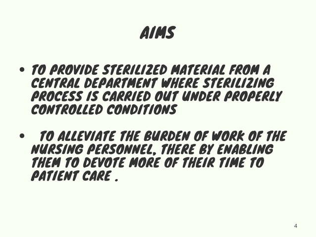 Hospital Management - CSSD, OR, ICU.pdf.. | PPT