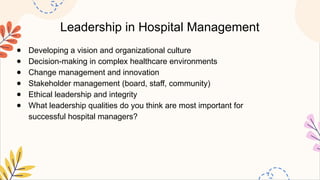 Hospital Management_ Ensuring Efficient Healthcare Delivery.pptx