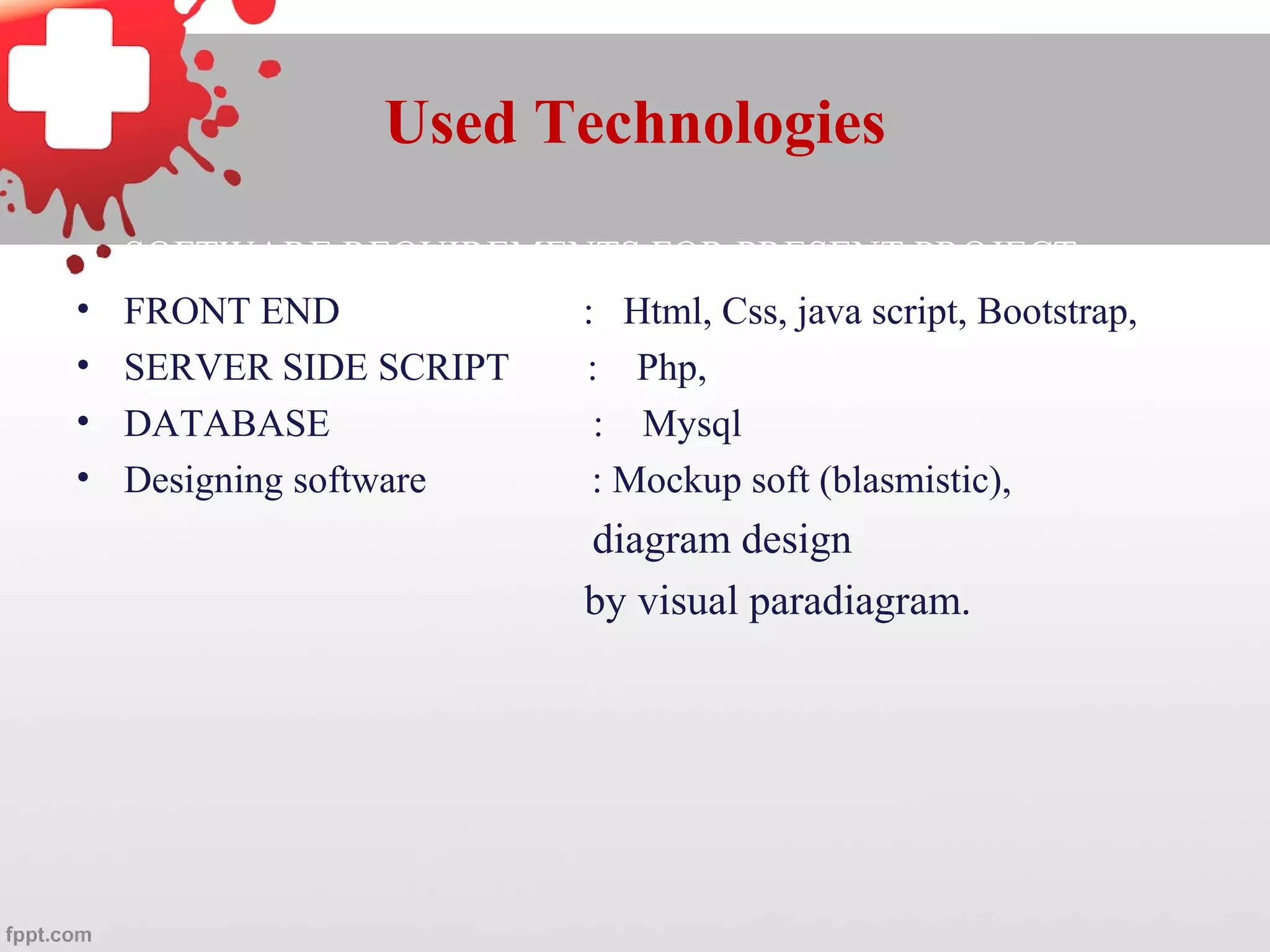 Hospital management final report presentation | PPT