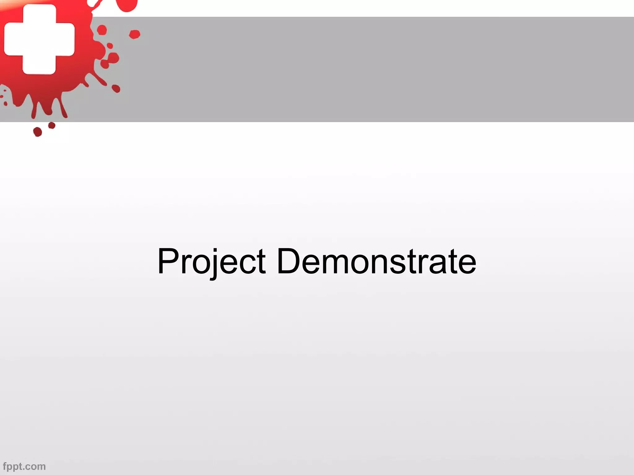 Hospital management final report presentation | PPT