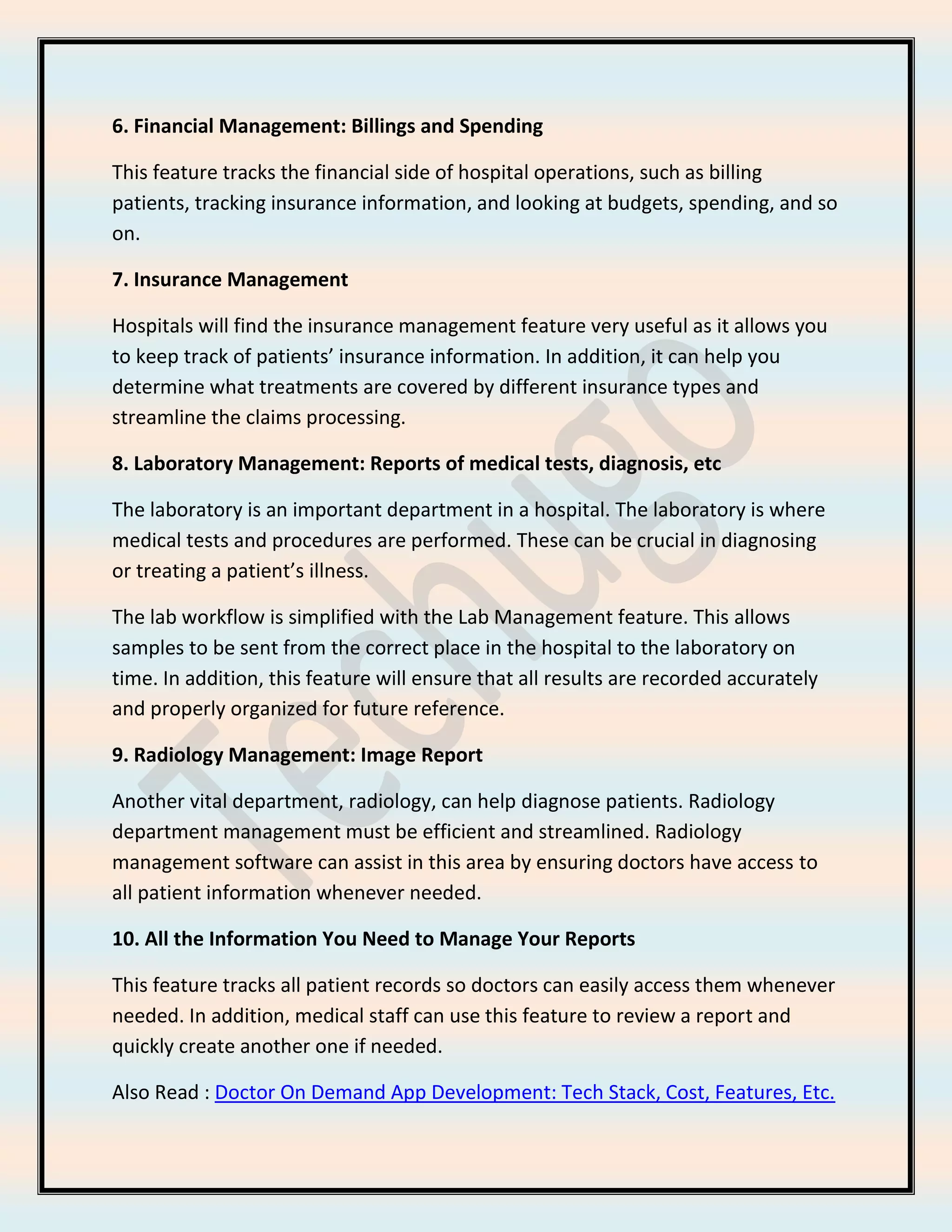 Hospital management software development. | PDF | Operating Systems | Computer Software and ...