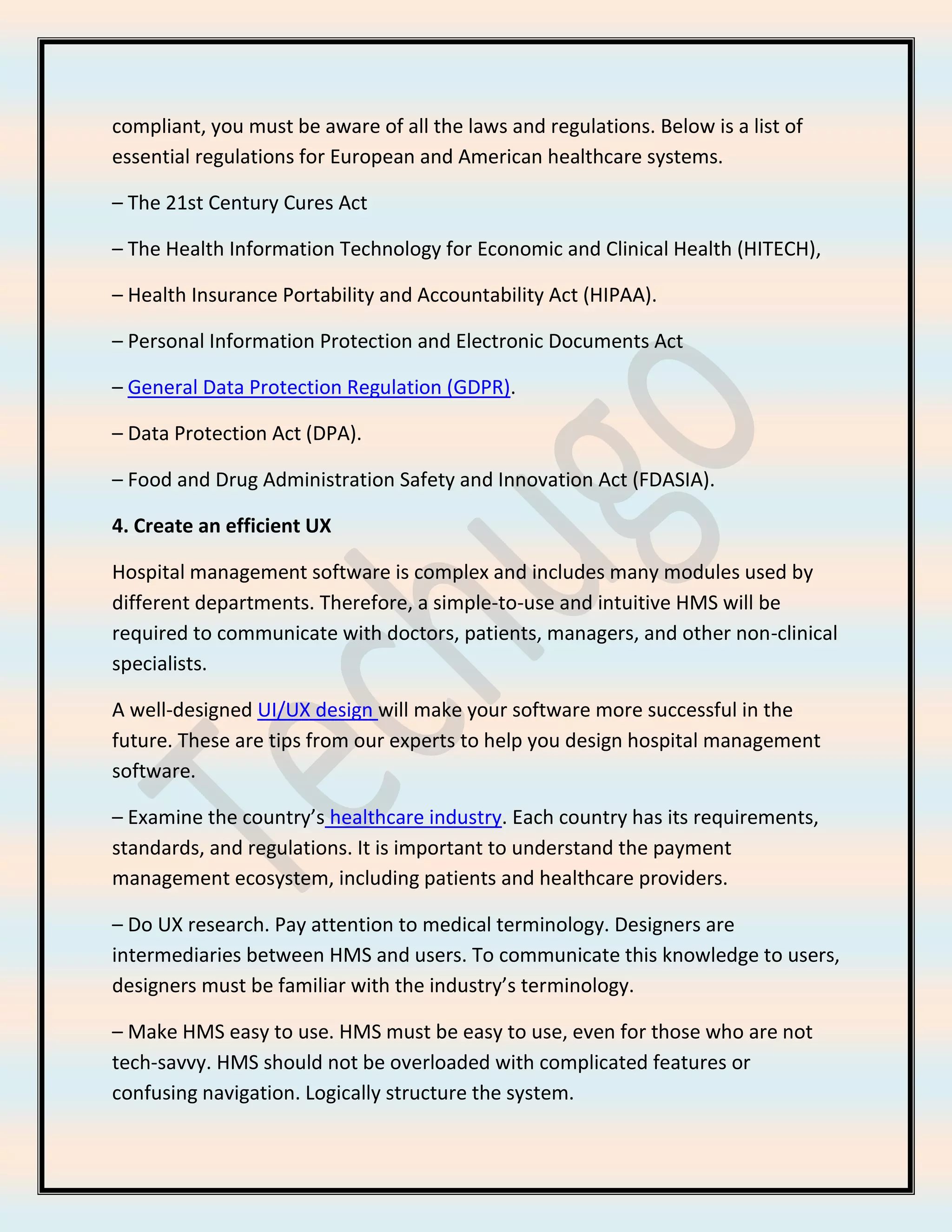 Hospital management software development. | PDF | Operating Systems | Computer Software and ...