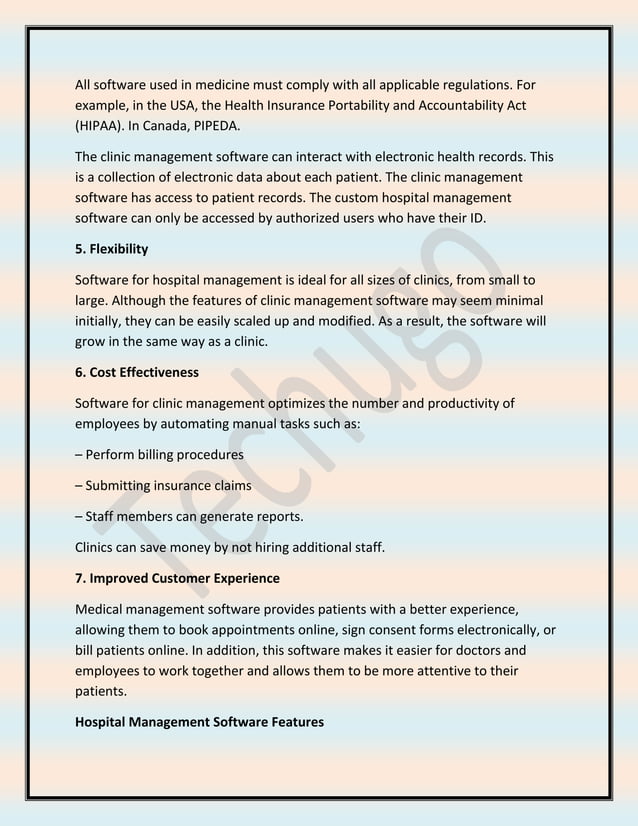 Hospital management software development. | PDF | Operating Systems | Computer Software and ...