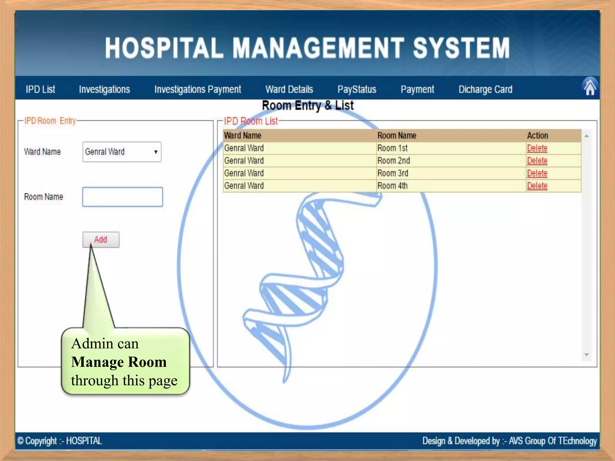 Hospital management system | PPT