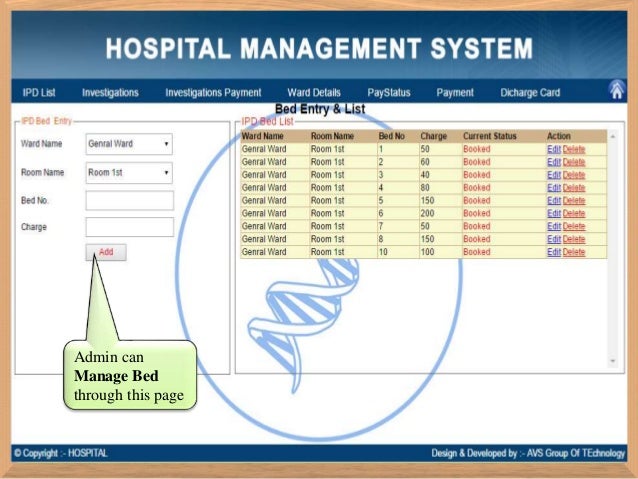Hospital management system