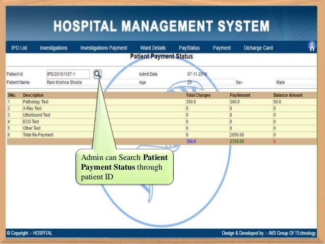Hospital management system