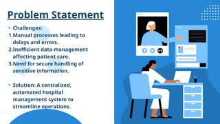 Hospital management System for managing hospital.pptx