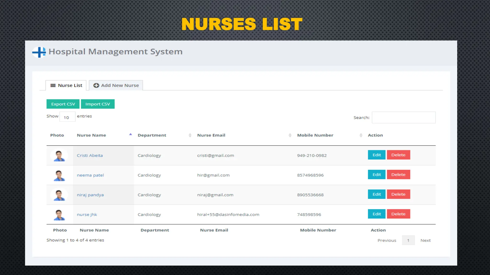 Hospital Management System - GIGA HMS. | PPT | Free Download