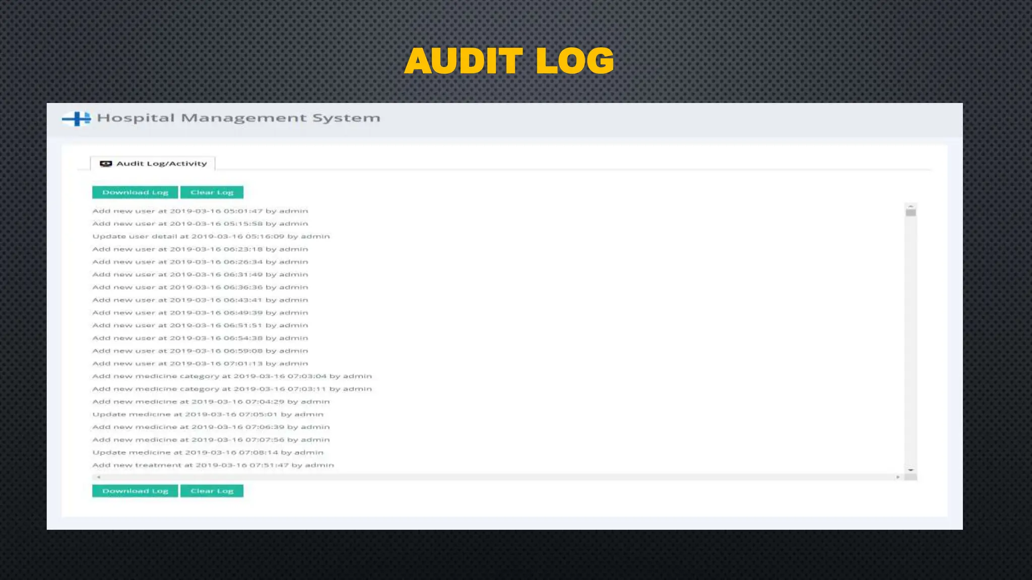 Hospital Management System - GIGA HMS. | PPT