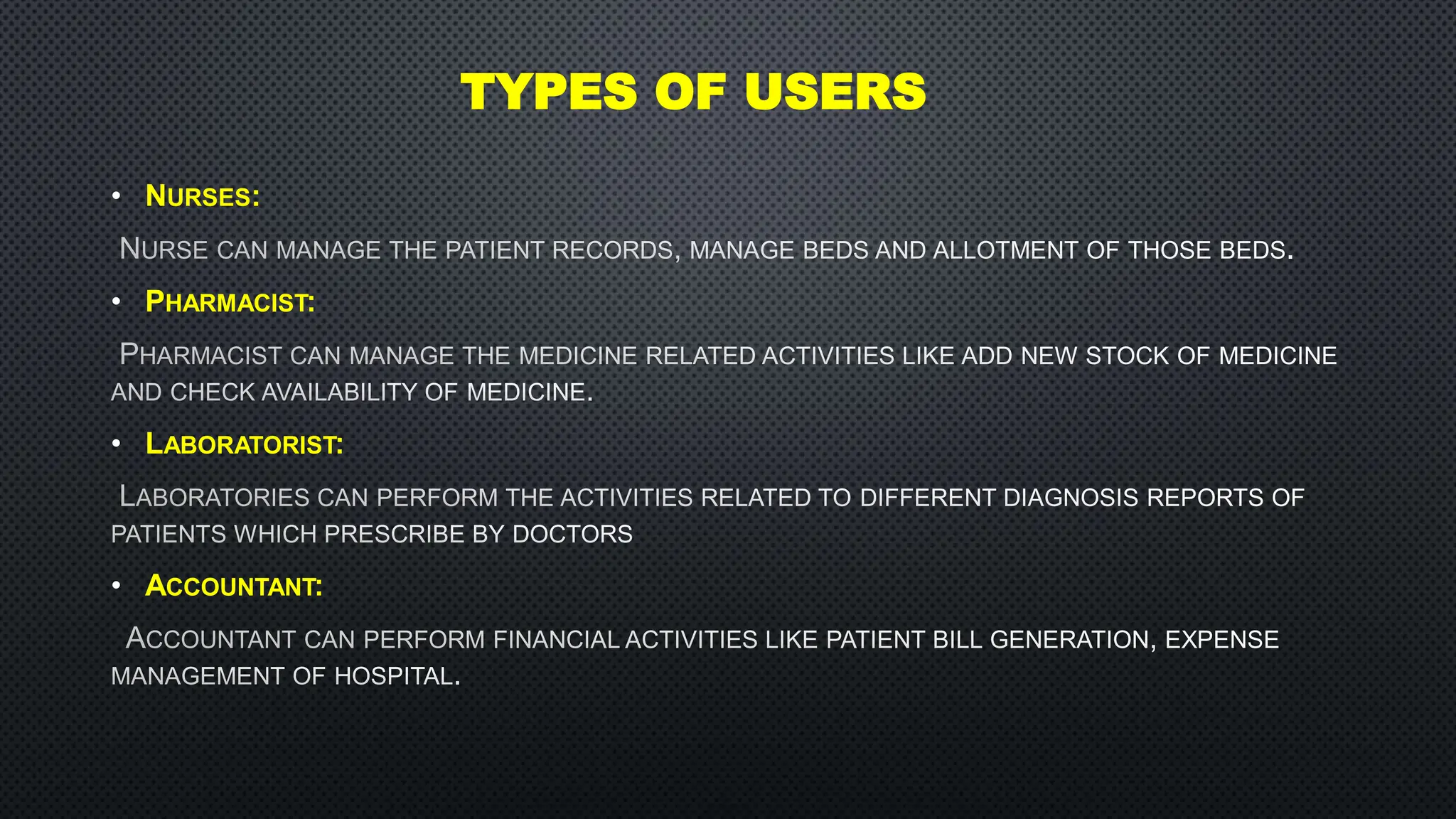 Hospital Management System - GIGA HMS. | PPT