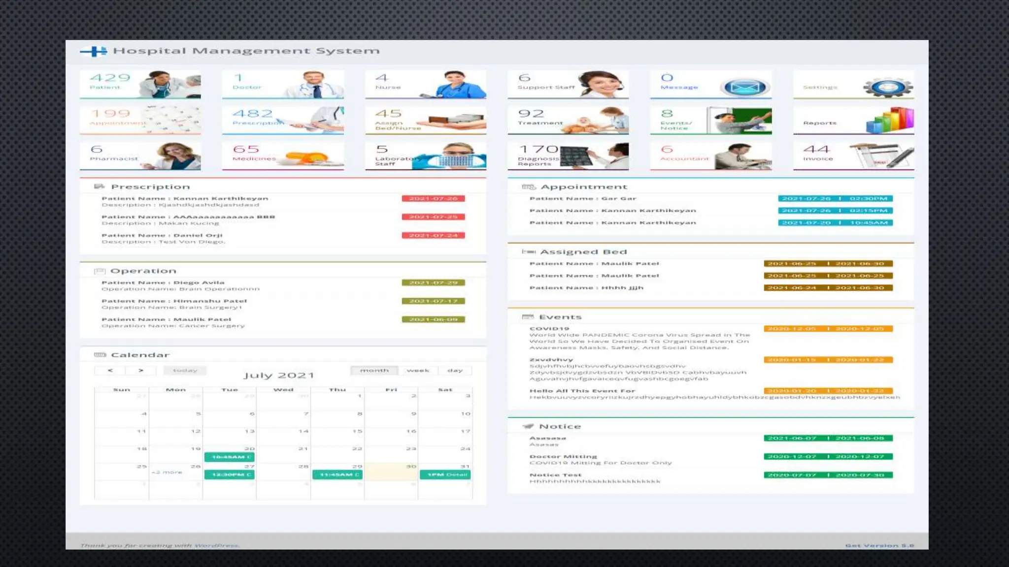 Hospital Management System - GIGA HMS. | PPT
