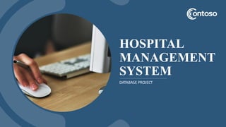 Hospital management system presentation slides | PPT