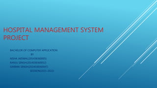 Hospital Management System | PPTX