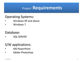 Hospital management system(database) | PPTX