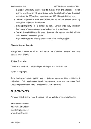 Hospital management system (SimpleHMS.com) | PDF