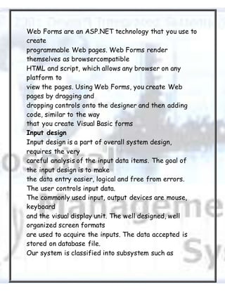 Hospital management system in java | DOCX