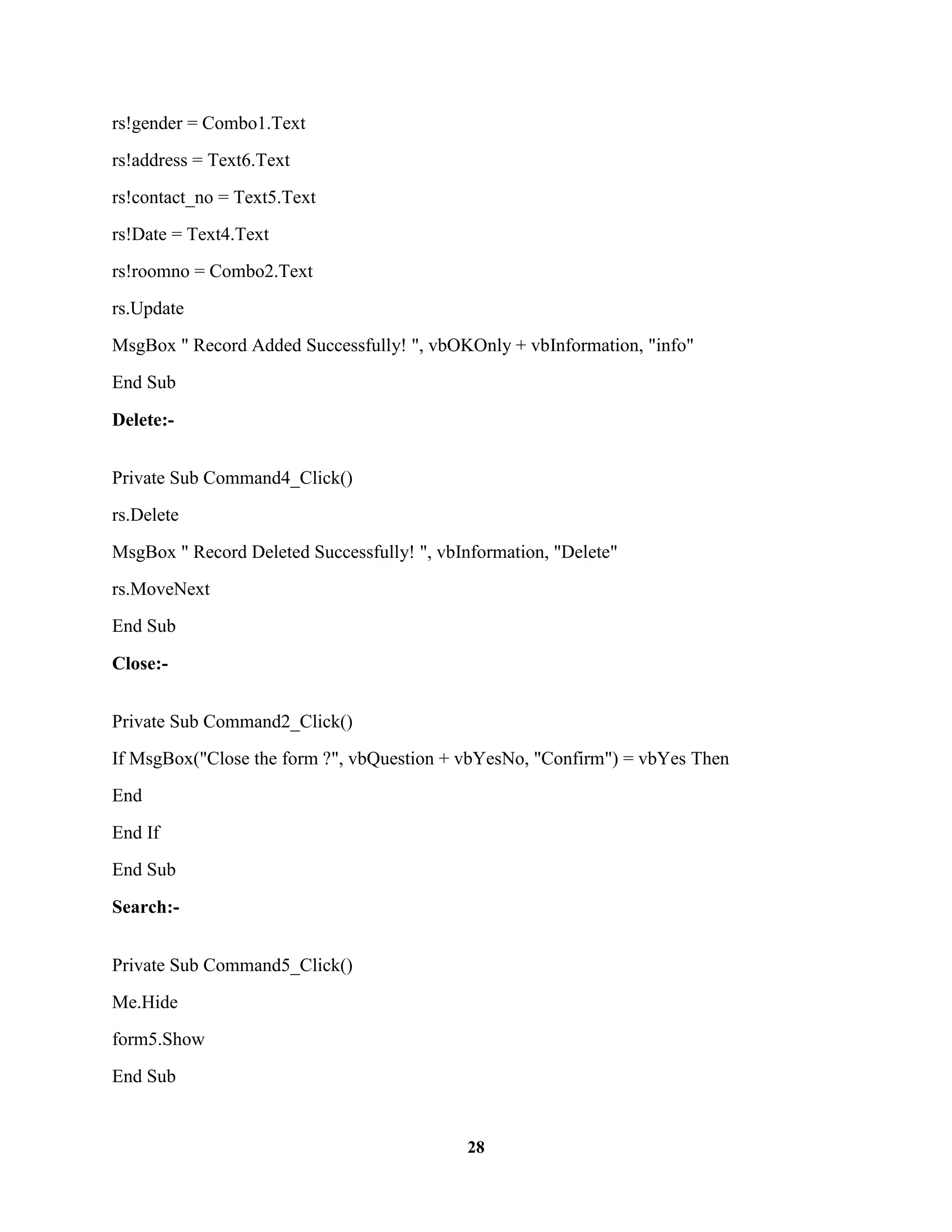 Hospital management system project | DOCX