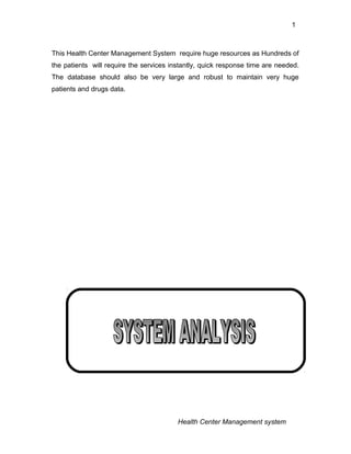 Hospital management system report | DOC
