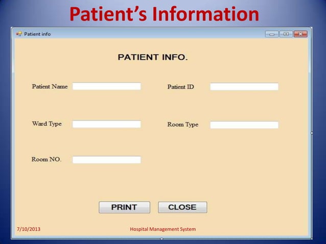 Hospital Management System