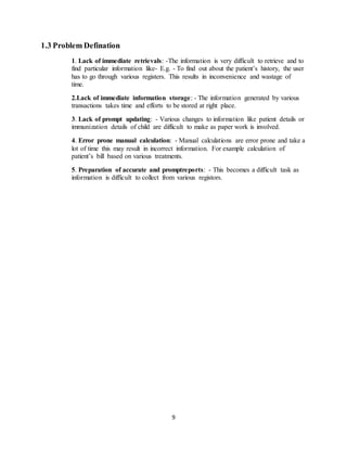 Hospital mangement system report file | DOCX