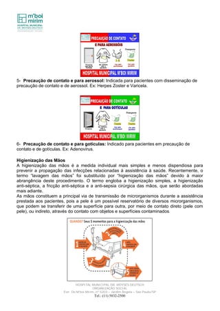 Hospital M'boi Mirim-Cartilha regulamento estágio professor e escola ...