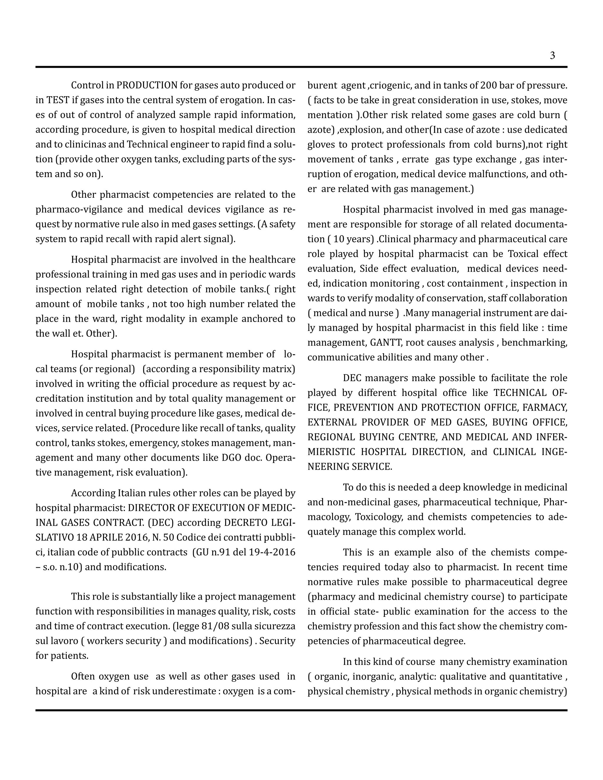 Hospital medicine gas management system luisetto m et al 2019 | PDF